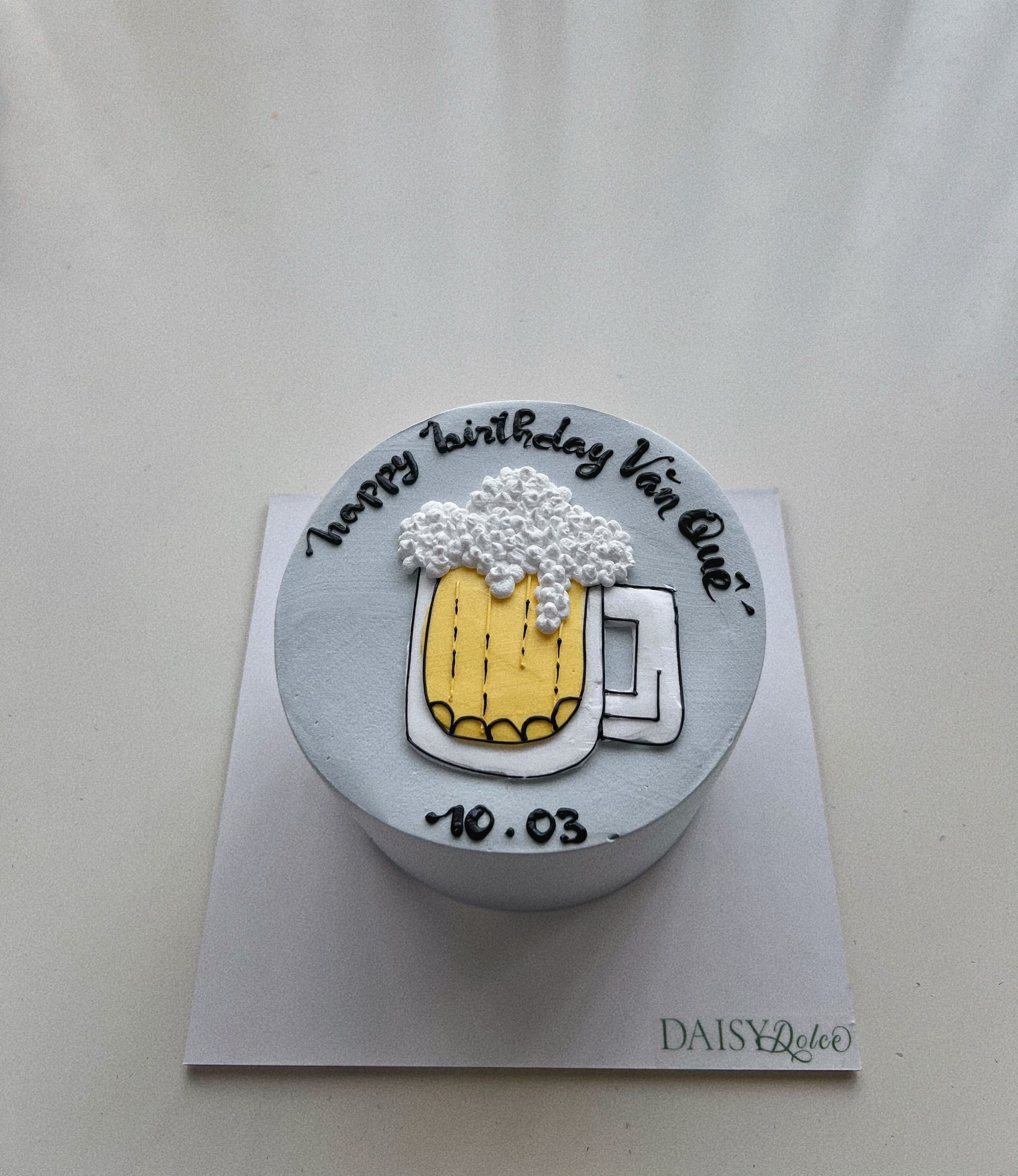 MN29-Vẽ Ly Bia - DaisyDolce