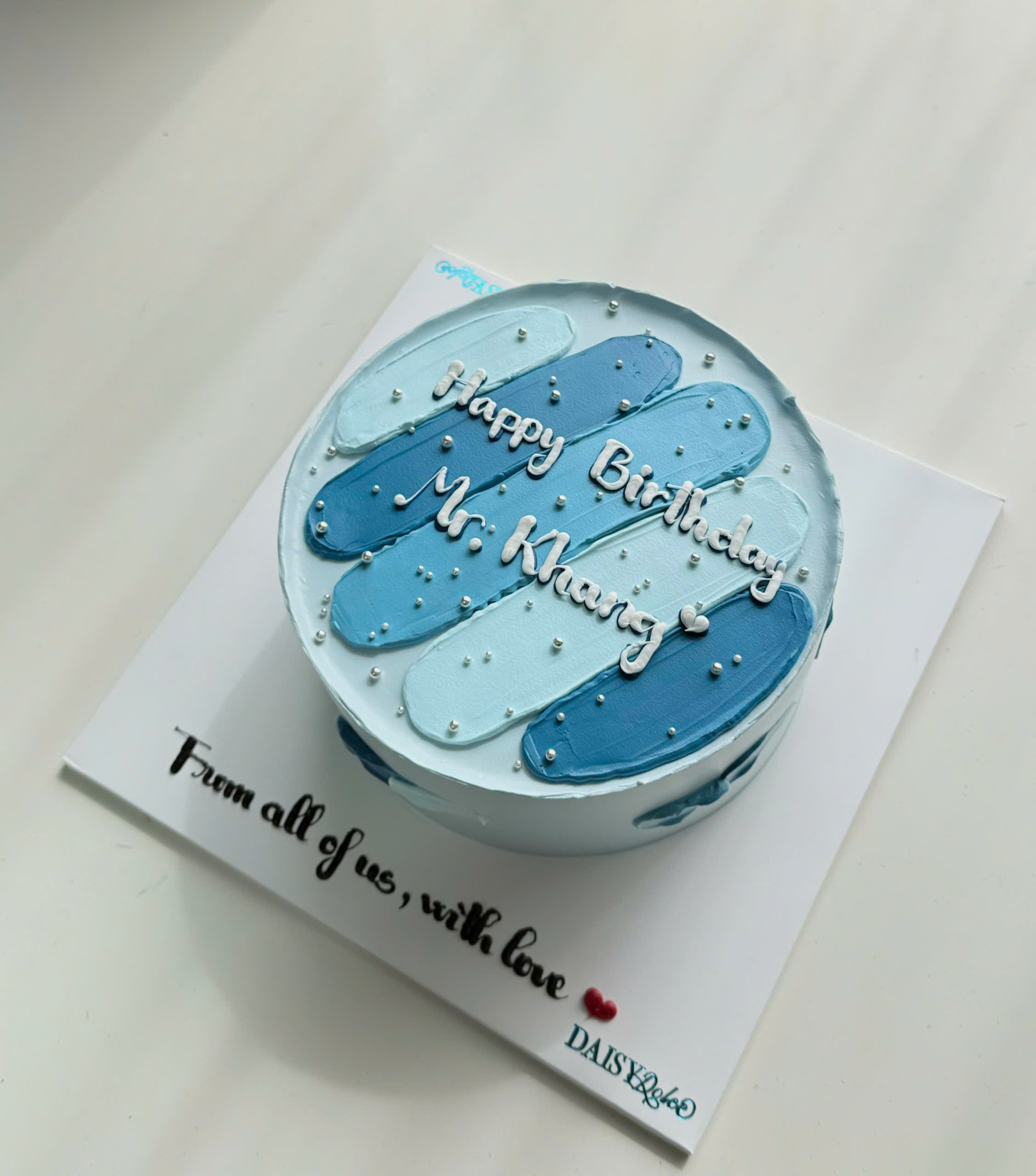 BÁNH QUẸT MÀU-BLUE-SIMPLE - DaisyDolce